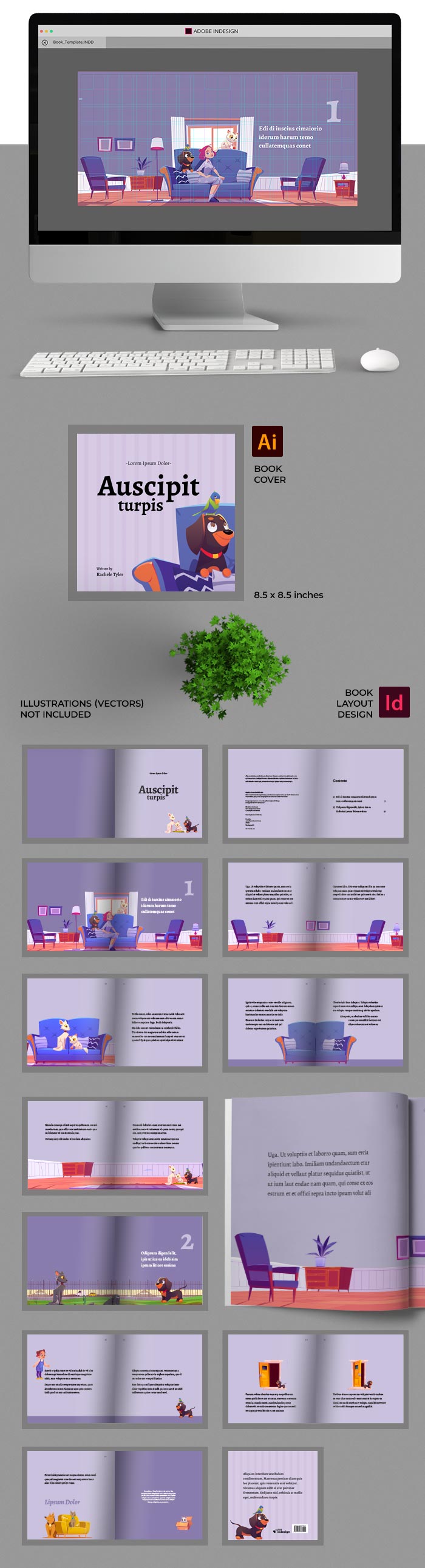 Children s Book Template For InDesign