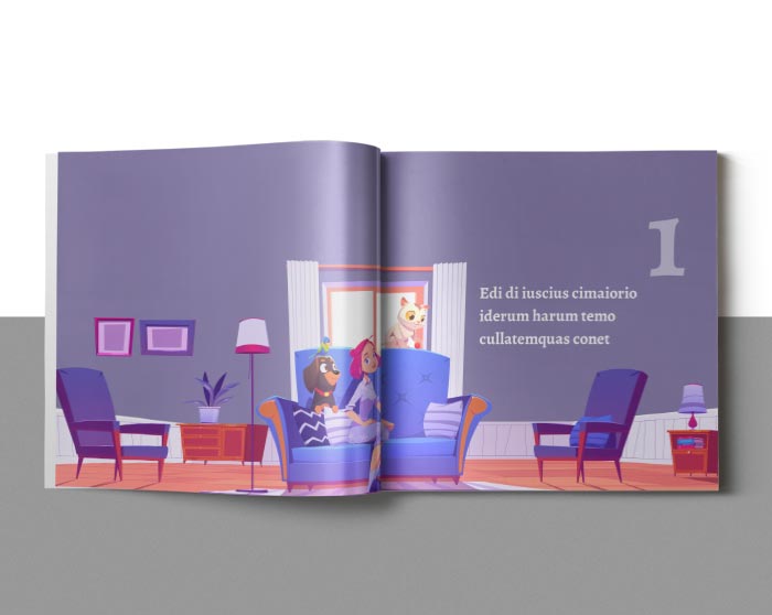 Children s Book Template For InDesign