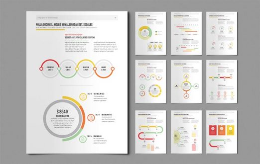 Free Infographic Elements for InDesign - Bonus 1
