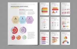 Free Infographic Elements for InDesign - Bonus 1
