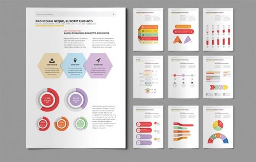 Free Infographic Elements for InDesign - Bonus 1